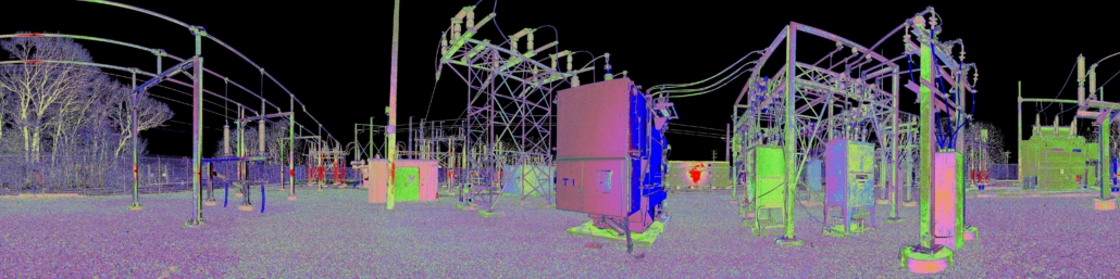 Substation Modeling - ScanX3D